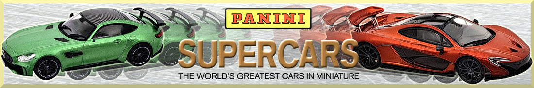 Panini Supercars Collection: Ultimate Diecast Models of the World’s ...